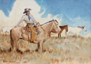 SOLD The Horseman by Teal Blake | Museum of the Big Bend