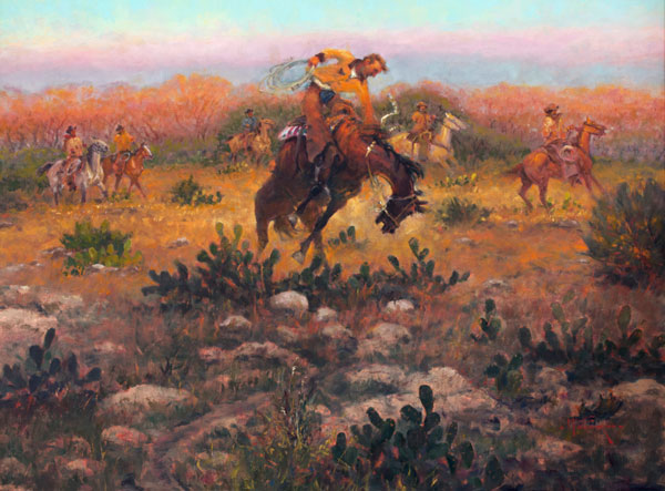 Thorns Make Good Riders by Mike Capron | Museum of the Big Bend