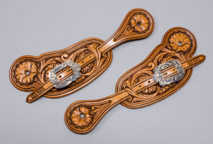 Pull Through Spur Straps by Ken Raye & Matt Litz | Museum of the Big Bend