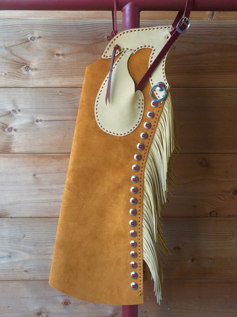 Texas Bell Chaps by Franco X. Trevino – SOLD | Museum of the Big Bend