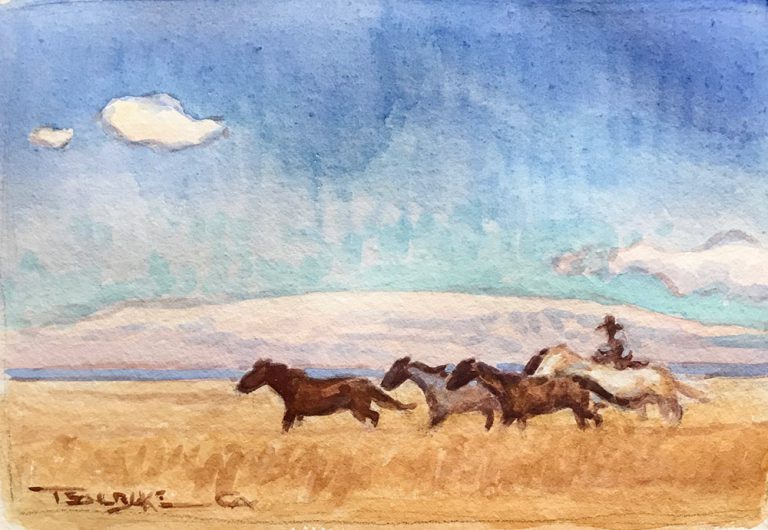 Running Horses by Teal Blake | Museum of the Big Bend