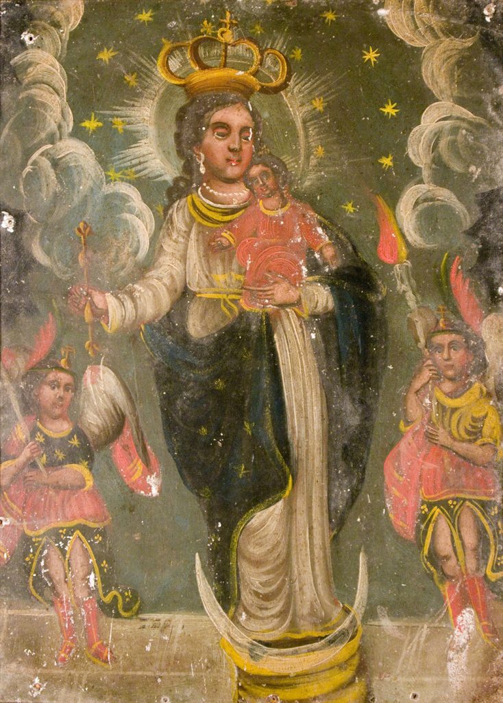 The Virgin, Christ Child and Archangels | Museum of the Big Bend