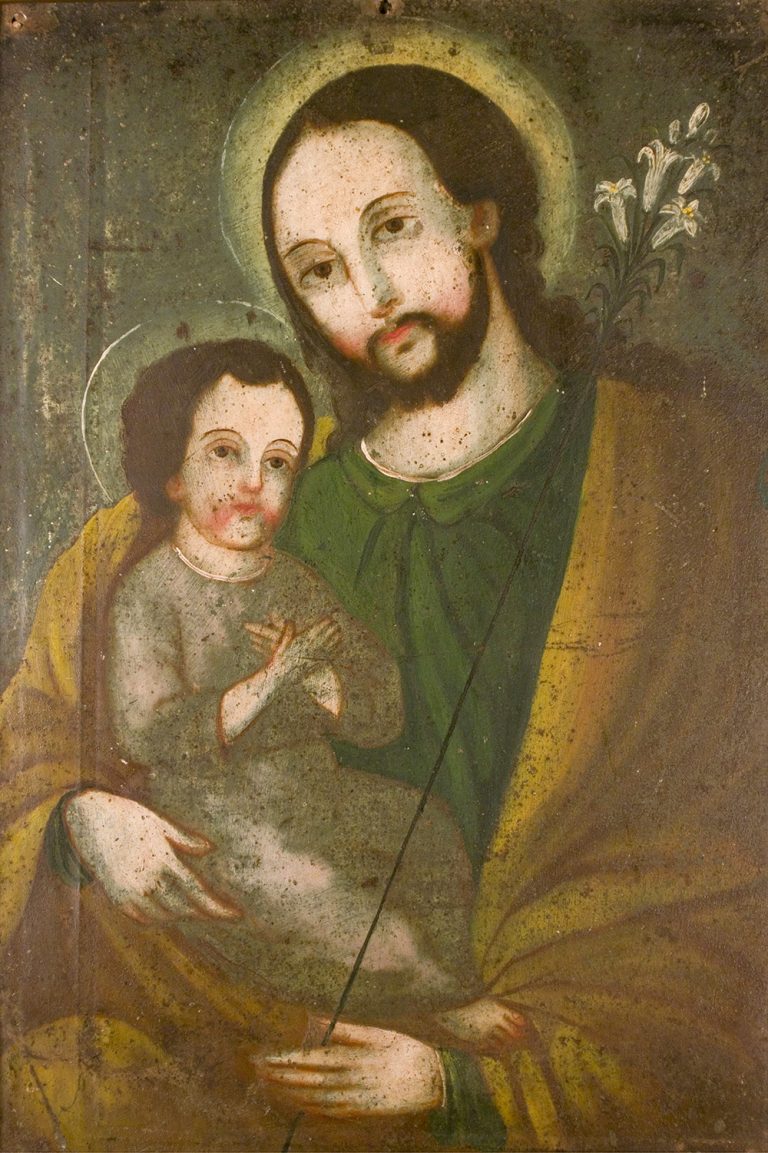Saint Joseph and the Christ Child | Museum of the Big Bend