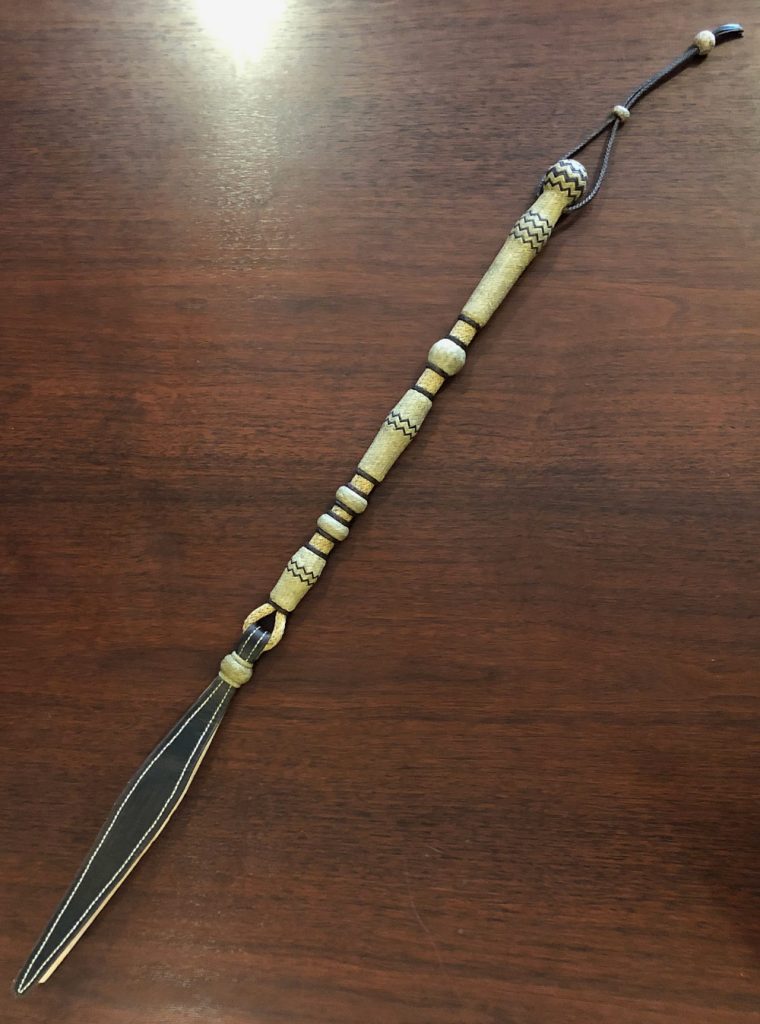 Rawhide Braided Quirt by Benjamin Tolley | Museum of the Big Bend
