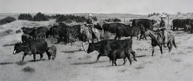 Two Pair by Brian Asher – SOLD | Museum of the Big Bend