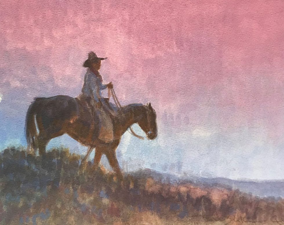 Lone Rider by Teal Blake | Museum of the Big Bend