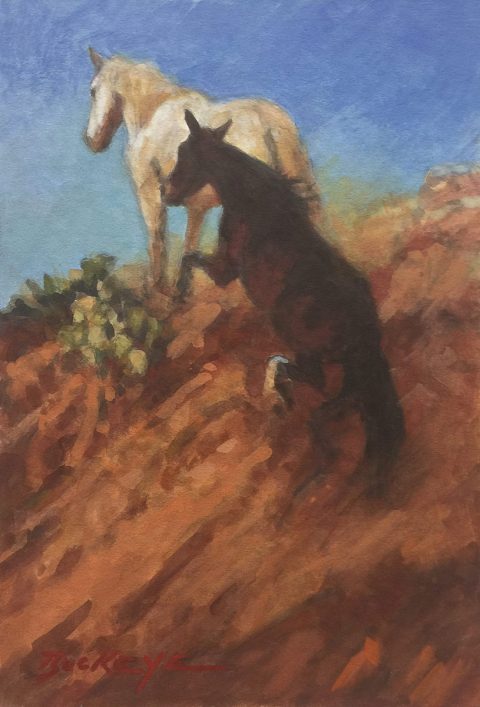 ART 81. Cresting the Mesa by Buckeye Blake | Museum of the Big Bend