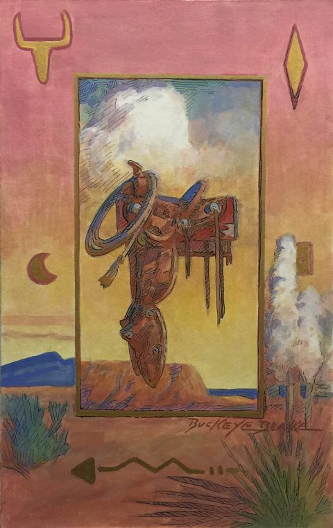 ART 82. The Golden West by Buckeye Blake | Museum of the Big Bend