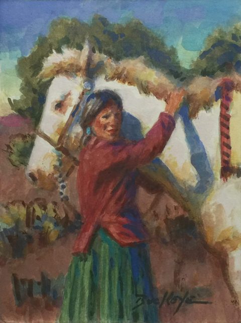 ART 83. The White Wind by Buckeye Blake | Museum of the Big Bend