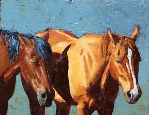 19. Nap Time on the Circle H by Valerie Coe | Museum of the Big Bend