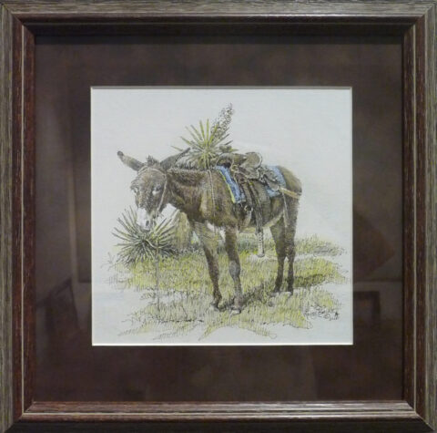 79. At Rest by Wayne Baize – SOLD | Museum of the Big Bend