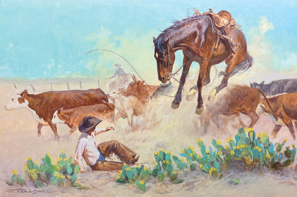 No Bed of Roses by Teal Blake – SOLD | Museum of the Big Bend