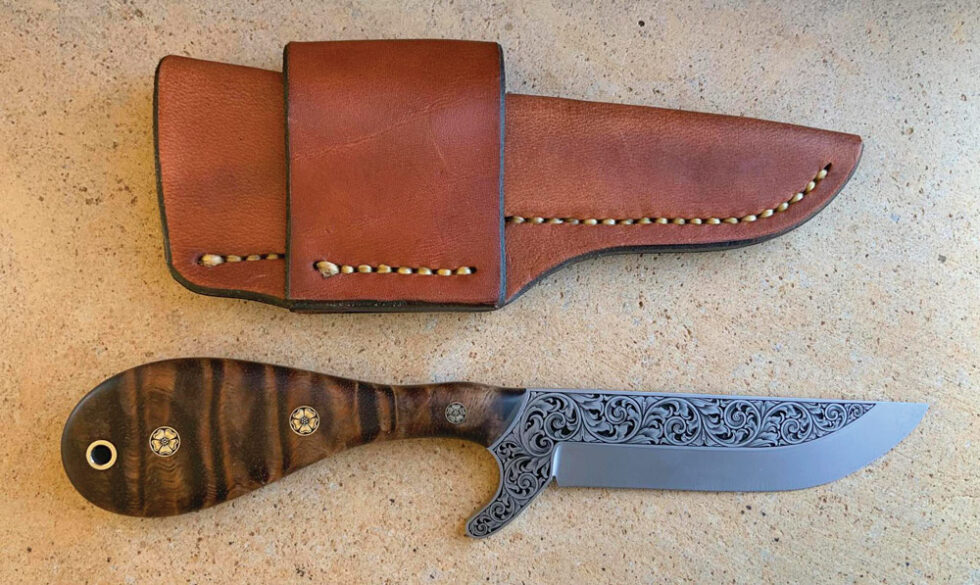 Fixed Blade Knife by Troy Menix | Museum of the Big Bend