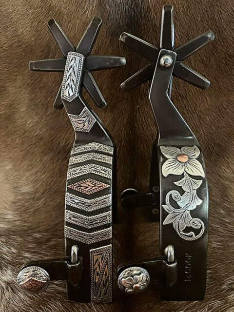 Double Mounted Spurs by Doug Cook | Museum of the Big Bend