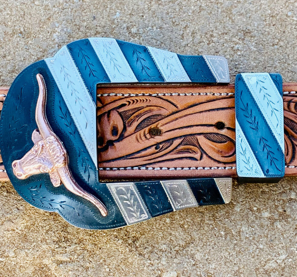 Two Piece Buckle Set by Michael Pardue | Museum of the Big Bend