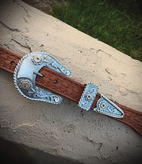 3-Piece Ranger Style Buckle Set by John Nord – SOLD | Museum of the Big ...