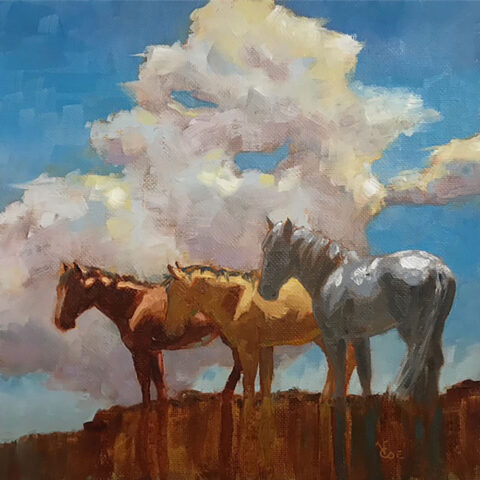 On the Run by Valerie Coe – SOLD | Museum of the Big Bend